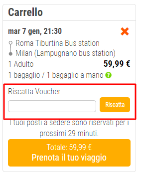 50€ Voucher Flixbus | Aprile 2020 | Gazzetta.it